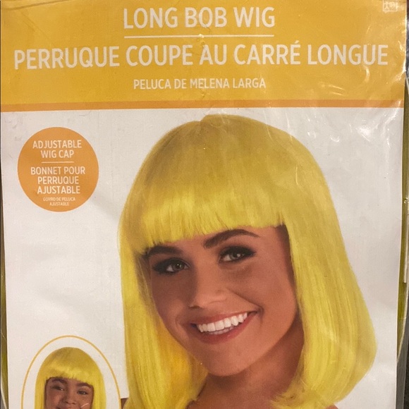 Hair | Yellow Long Bob Wig | Poshmark